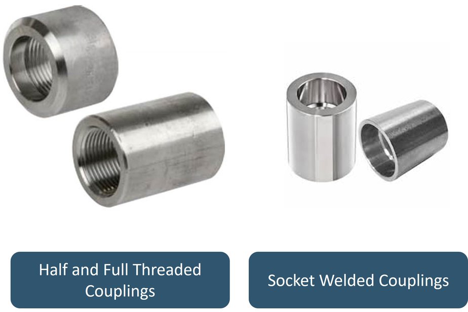 What is Difference Between Coupling and Union used in Pipping?